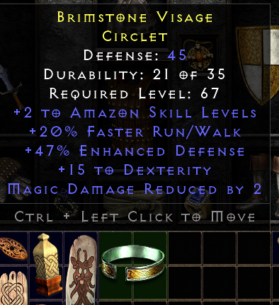 Ft Nice Zon Circlet (picture Inside) - Topic - d2jsp