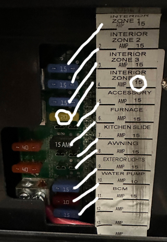 2022 Cougar 22MLS - Fuse Box Mystery | Keystone Forums