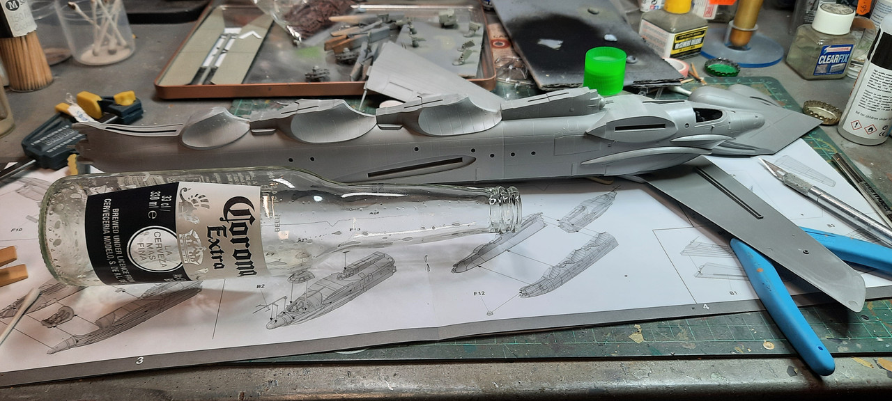 Takom 1/144, MD-160 Lun-class Ekranoplan - Bomber/Strike/Ground Attack ...