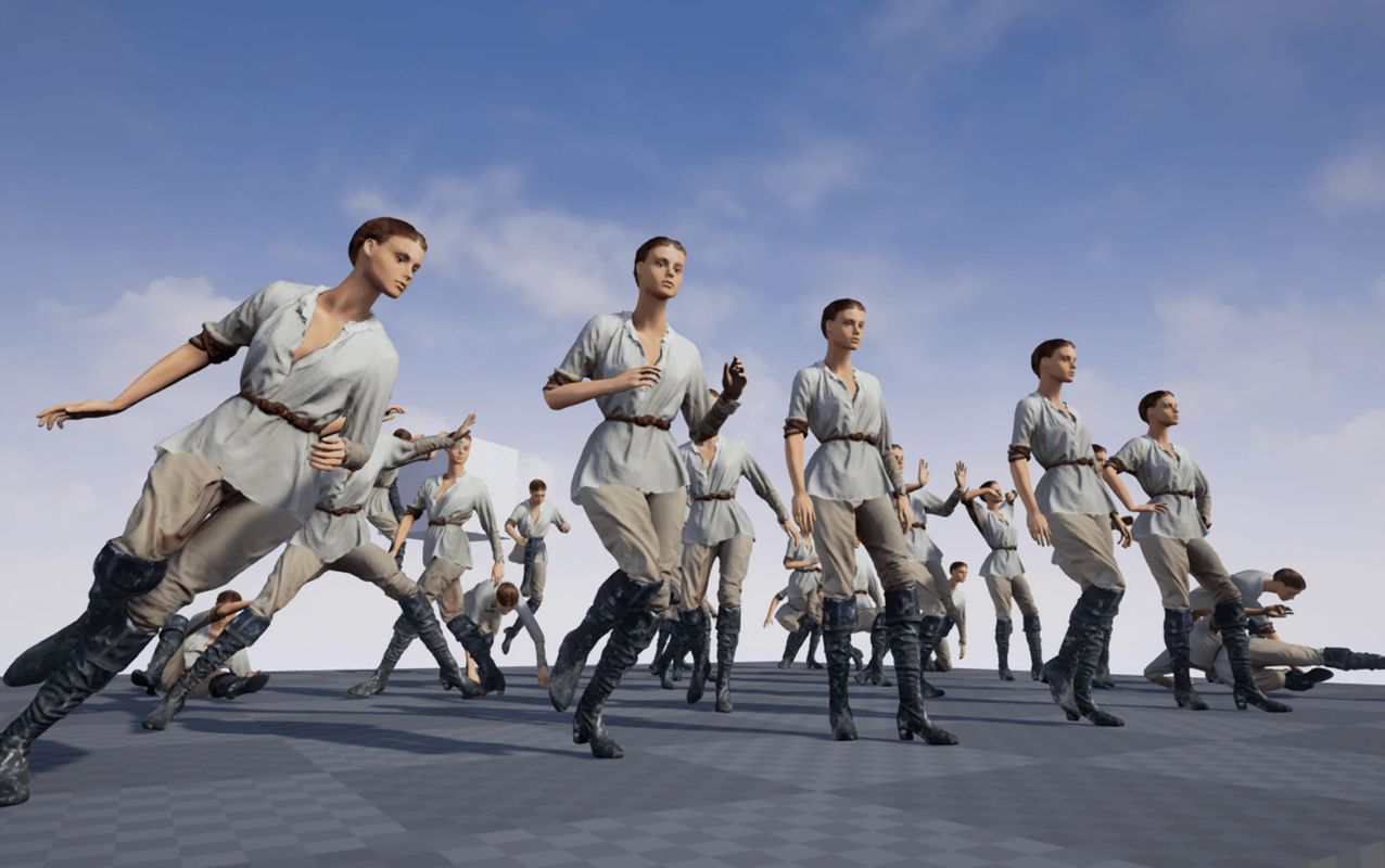 [ Unreal Engine Animation ] Female Movement Animset Pro 2025 - Free Daz ...