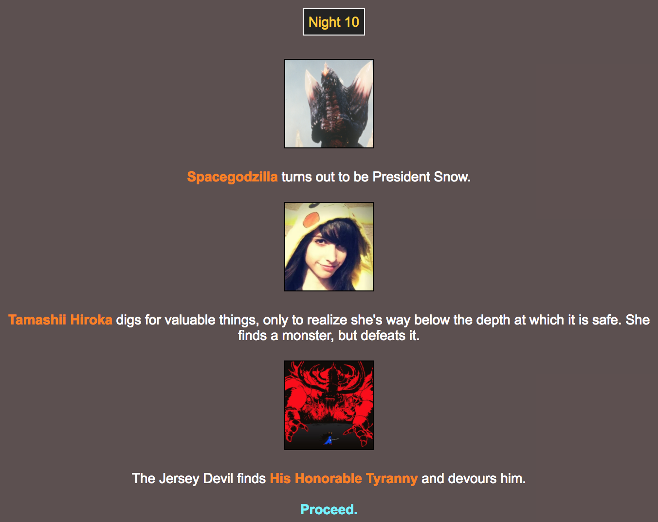 33 Trope Games S233 Night 10 — Postimages