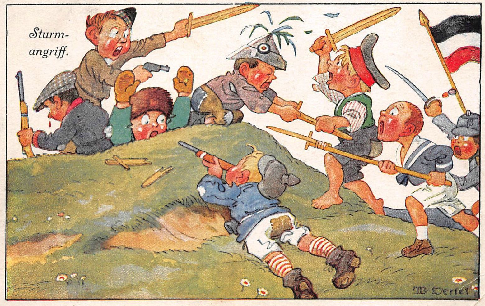 Postkarte 1916 — Postimages