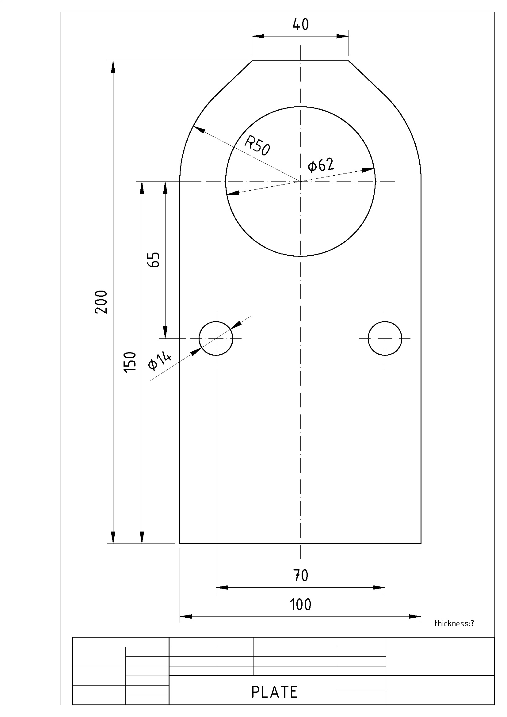 How should this be dimensioned properly? I added a couple of dimensions ...