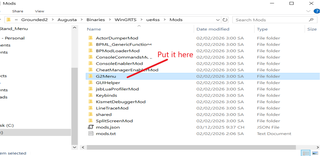 Cheat Manager and Console Unlocker at Grounded 2 Nexus - Mods and community