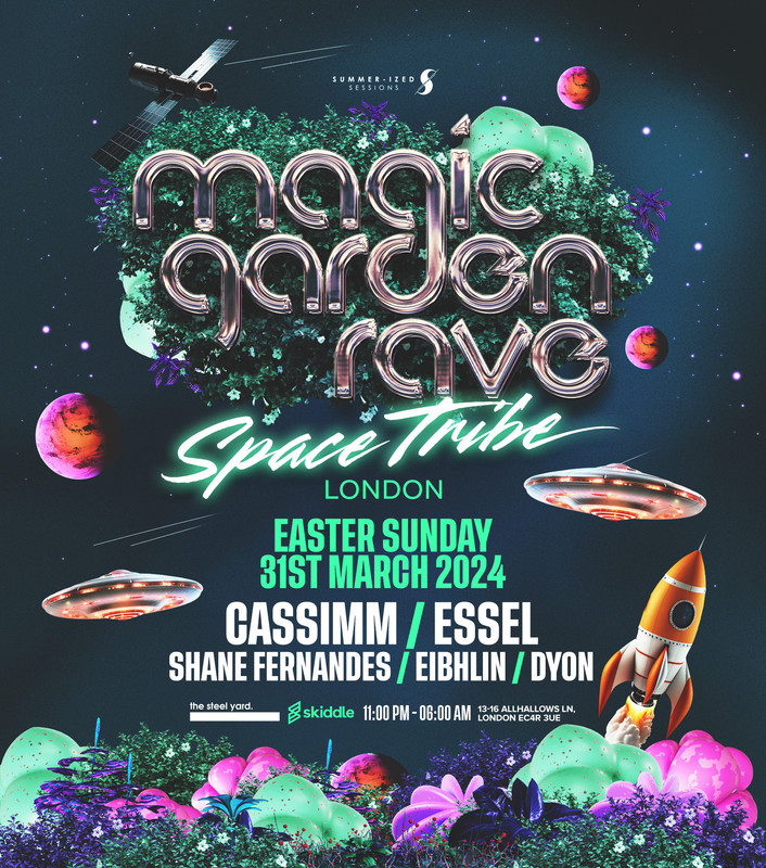 Magic Garden Rave reveals full lineups for their UK tour | Skiddle