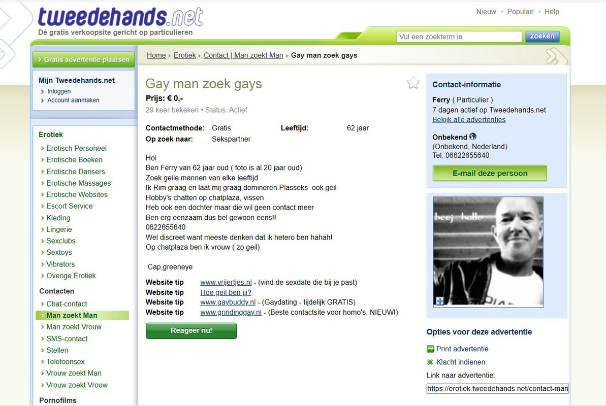 green voor schut oftewel wietje — Postimages