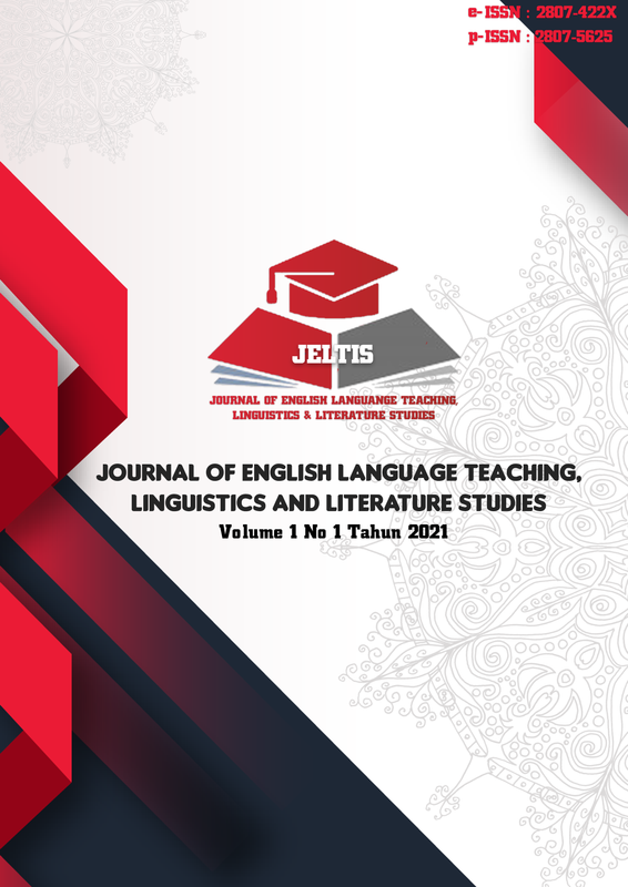 Journal of English Language Teaching, Linguistics, and Literature Studies