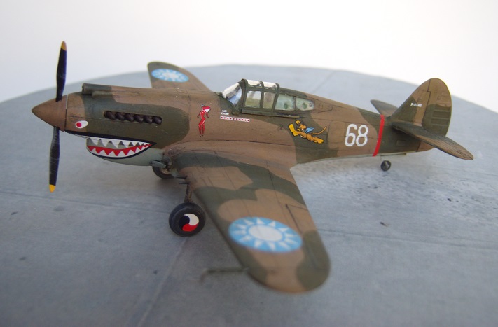 Yet another AVG P-40B (Hobby Boss 'Easy' 1-72) - Ready for Inspection ...
