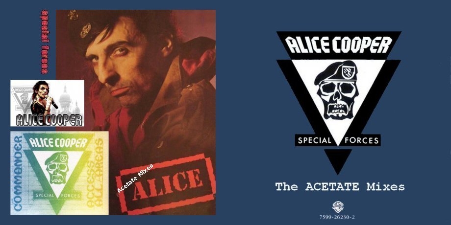 Alice Cooper (US) - Special Forces (Original Acetate Mixes) (1981 ...
