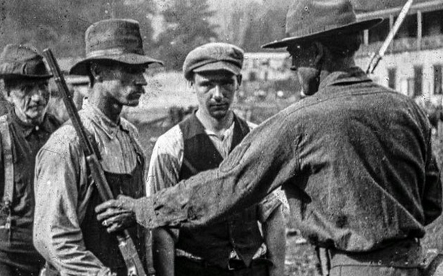 The largest armed labor uprising in American history was 101 years ago ...