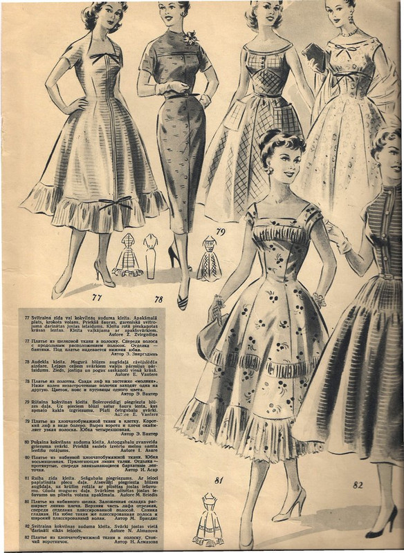 Рижские моды 1957 (21) — Postimages