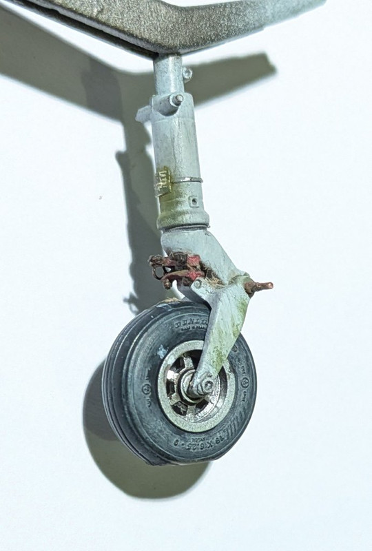 Revell 1/32nd scale Hawker Hunter. 16th Jan '26. Flap wells and other ...