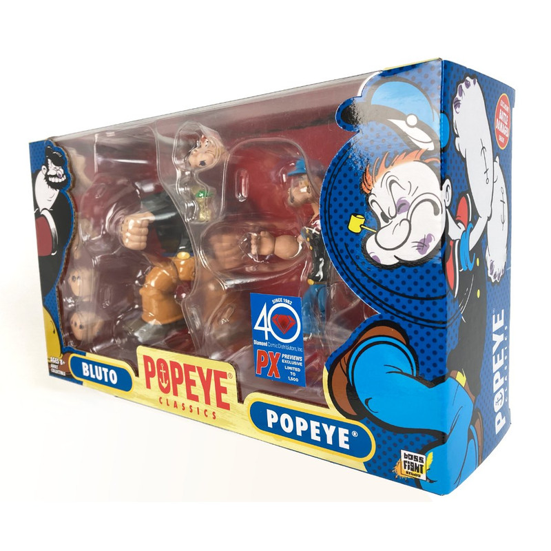 Boss Fight Studio – A Popeye vs Bluto 2-pack | Urban Cobra Strike Force ...