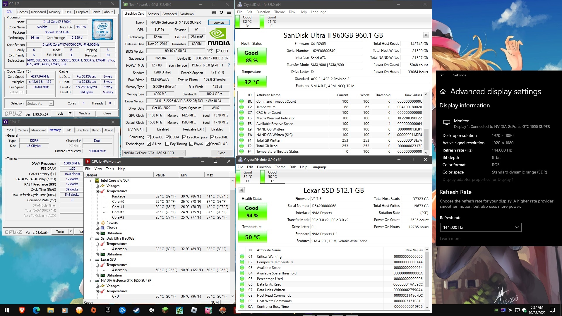 i7 6700k build 2022 — Postimages