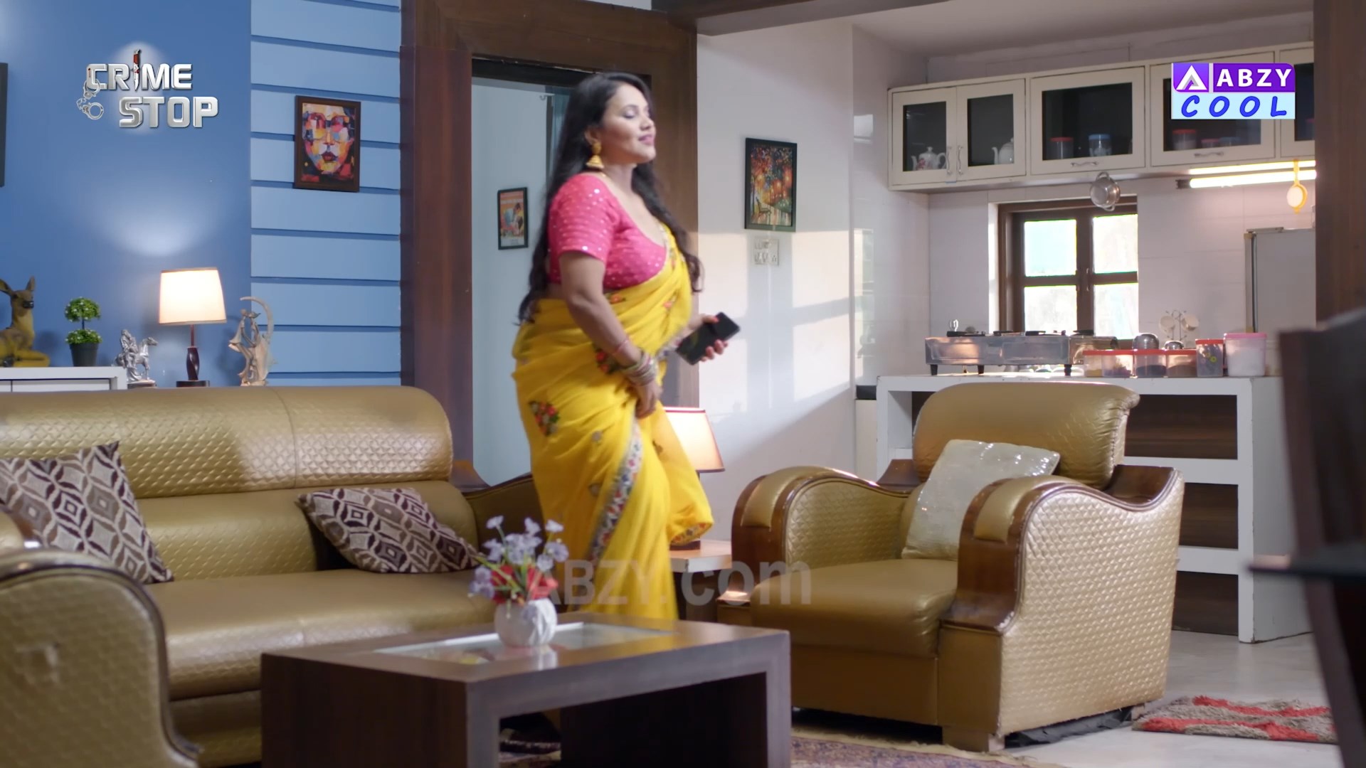 Priya Gamre Huge Boobs and tummy in saree from crime series (2) mp4 snapshot 01 44 605 — Postimages