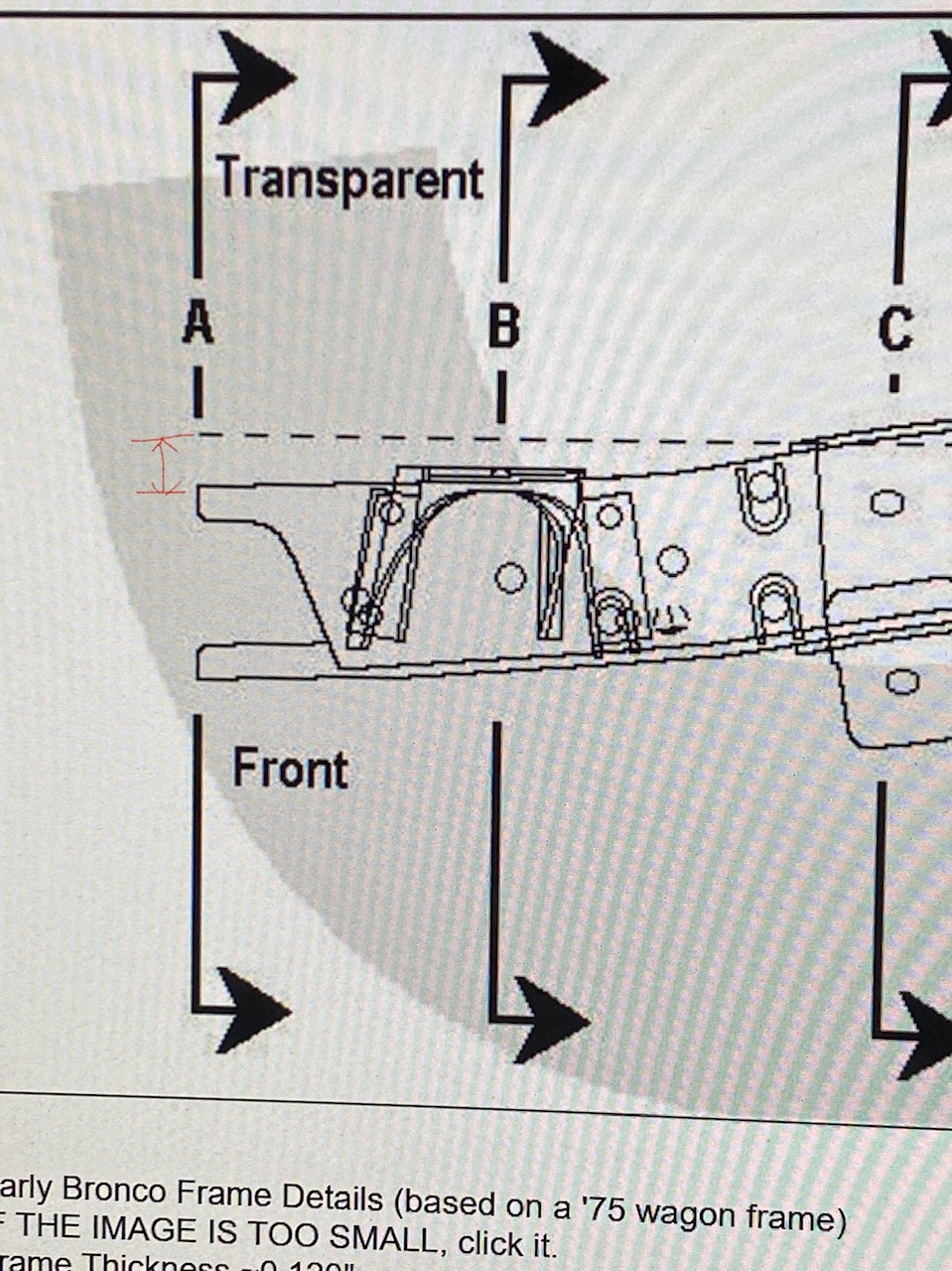 bronco frame specs — Postimages