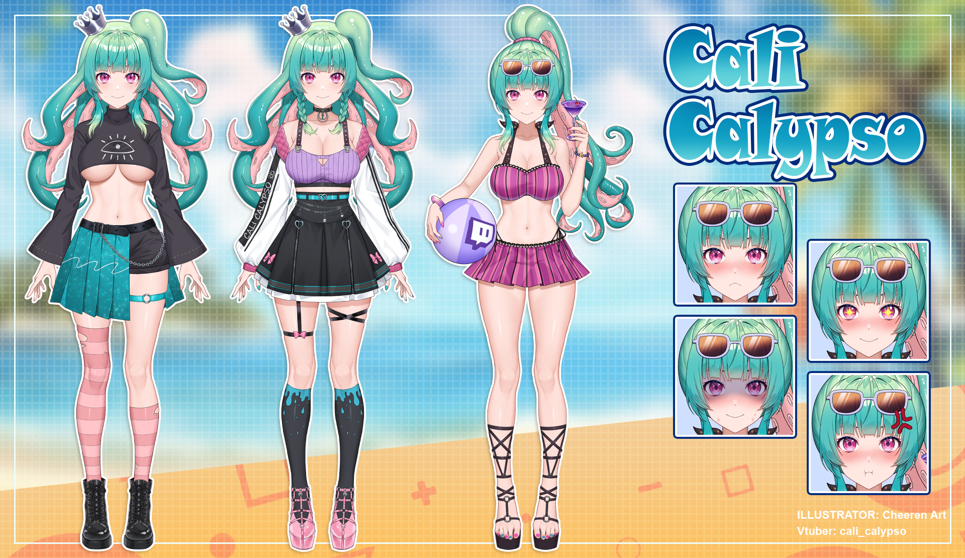 CALI CALYPSO REF SHEET — Postimages