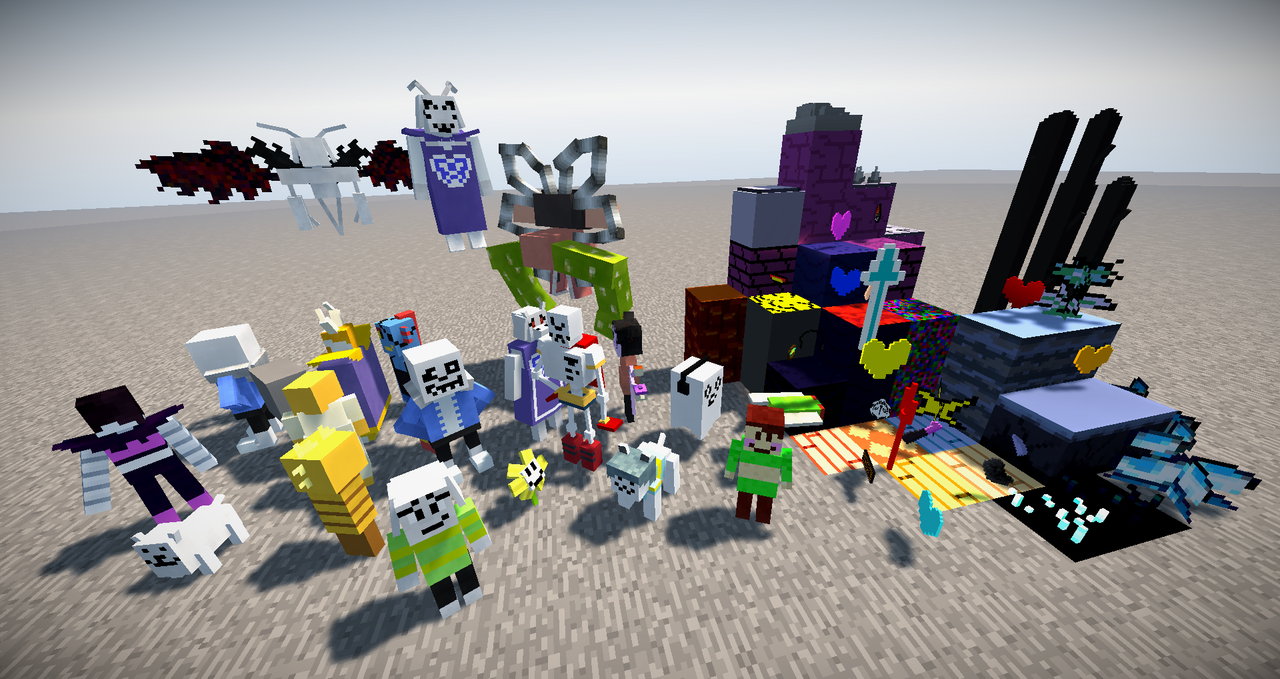 UNDERTALE - Mod & Map [Minecraft 1.10.2] - Minecraft Mods - Mapping and ...