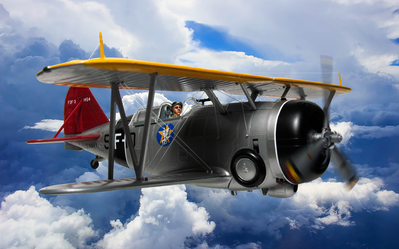 Blast from the Past (Monogram F3F-3) - Ready for Inspection - Large ...