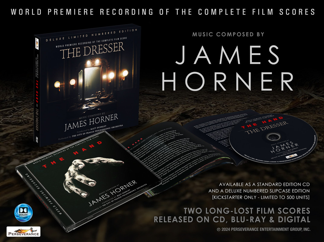 FSM Board: James Horner The HAND/THE DRESSER NEW KICKSTARTER