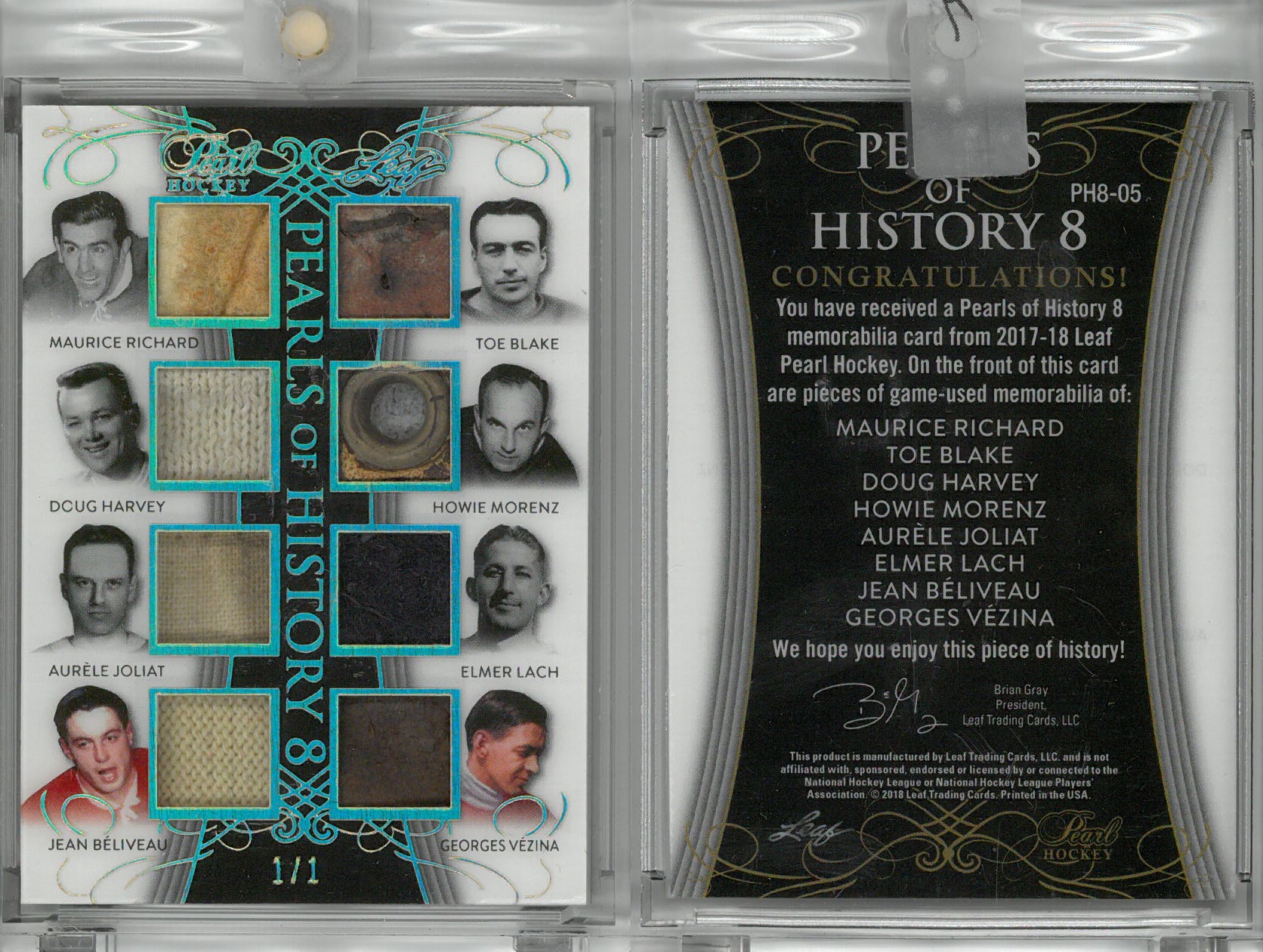 2017 18 Leaf Pearl Pearls of History 8 PC8 05 1 of 1 — Postimages