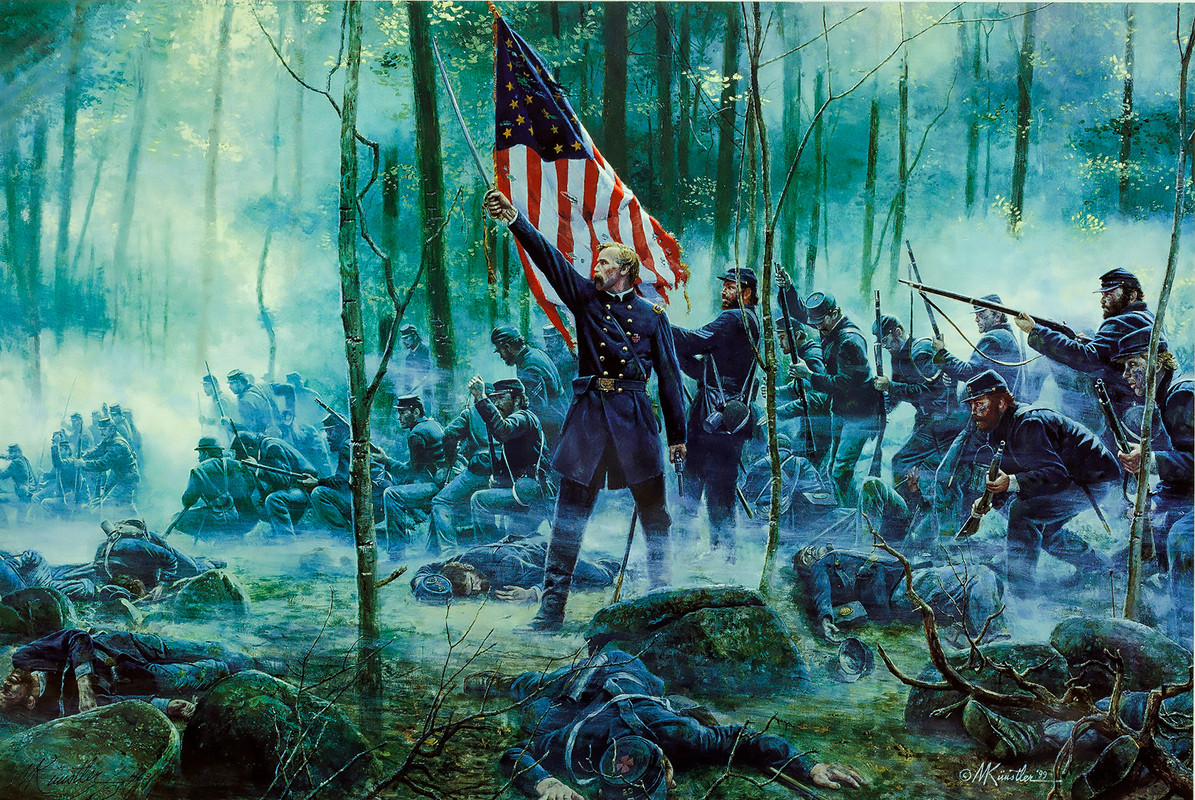 Civil Americana, Gettysburg, Little Round Top, Coronel Joshua L ...