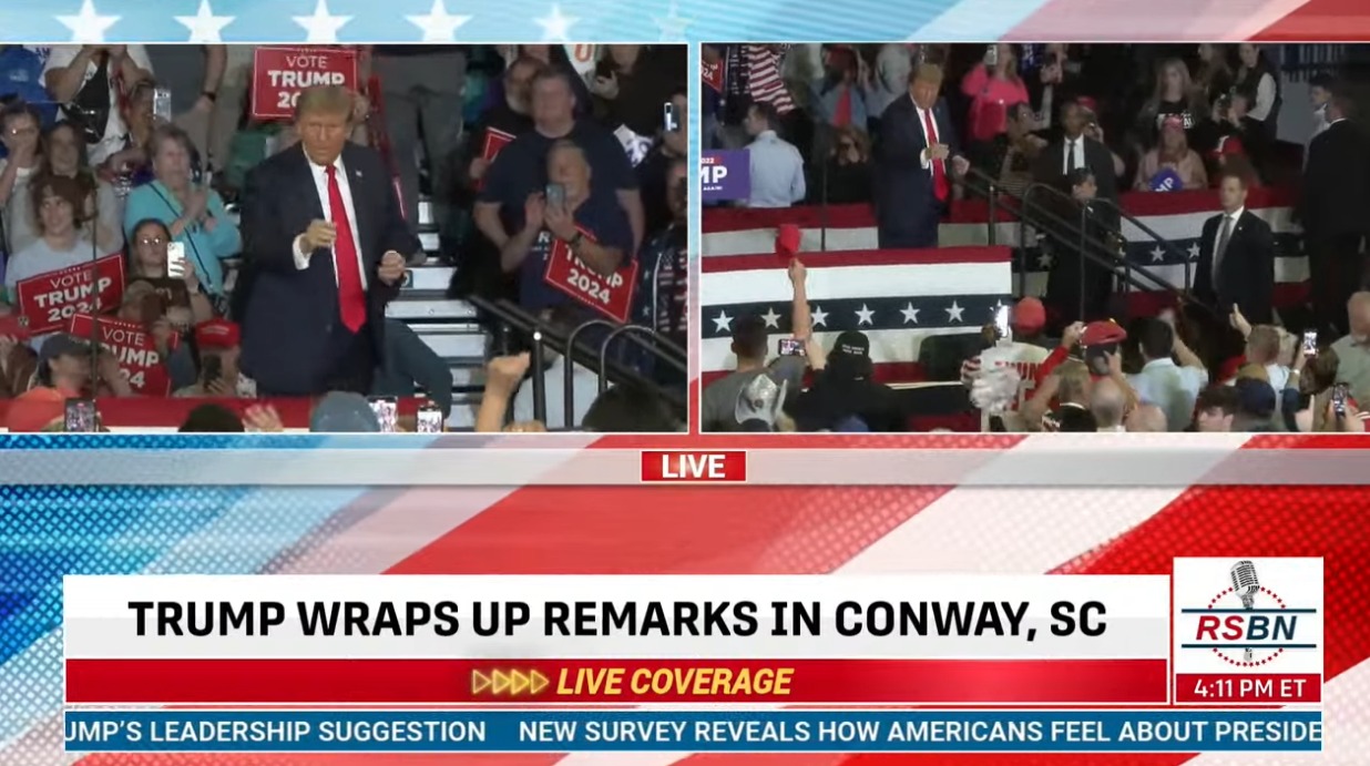 **LIVE** PRESIDENT TRUMP HOLDS A GET OUT THE VOTE RALLY IN CONWAY, S.C ...