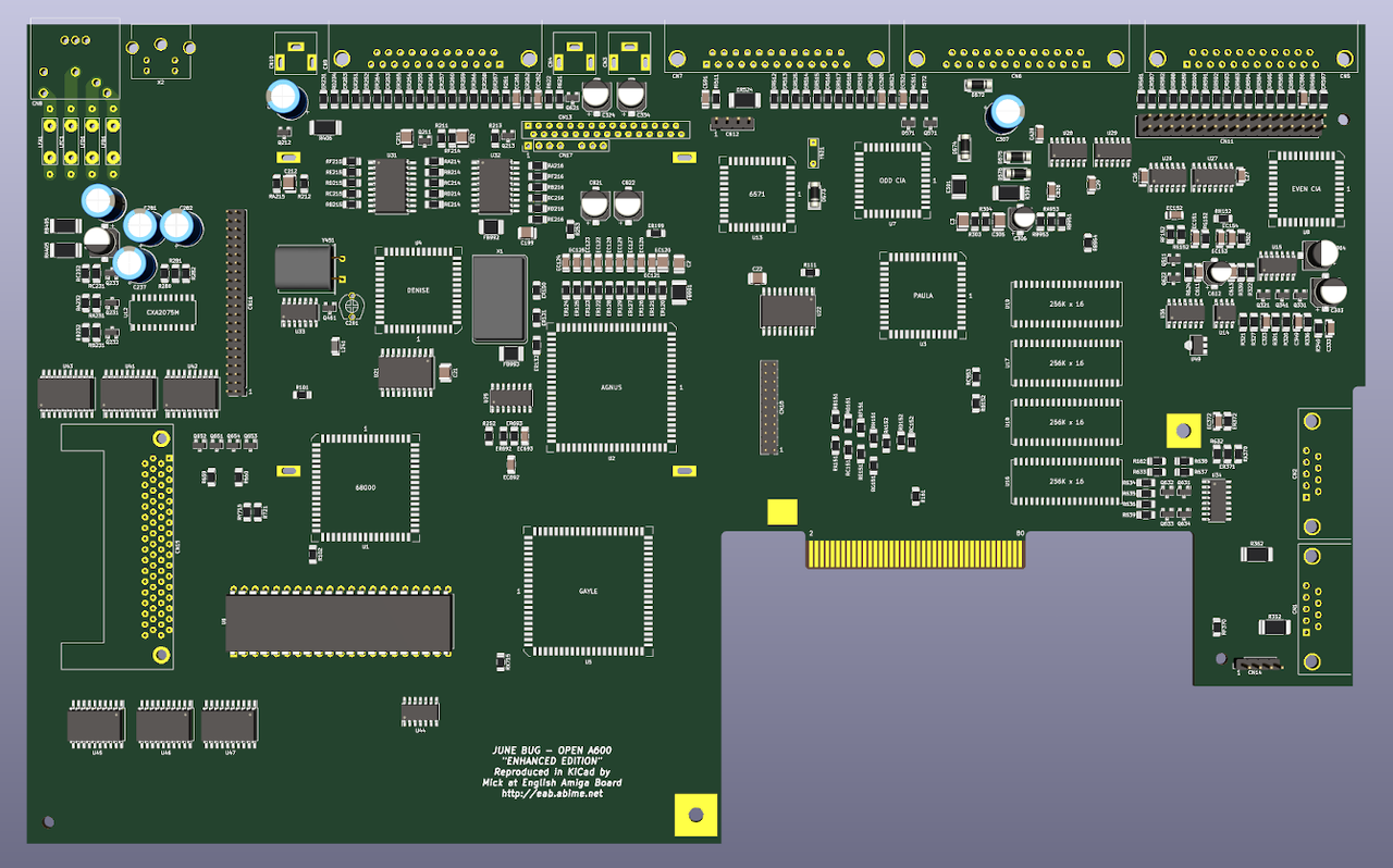 Amiga 600 schematics nearly put into Kicad - Page 13 - English Amiga Board