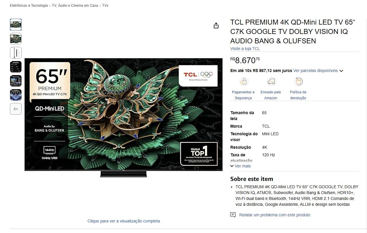 [TVs 202x] Melhores modelos com telas 4k e HDR para 202x | Page 943 ...