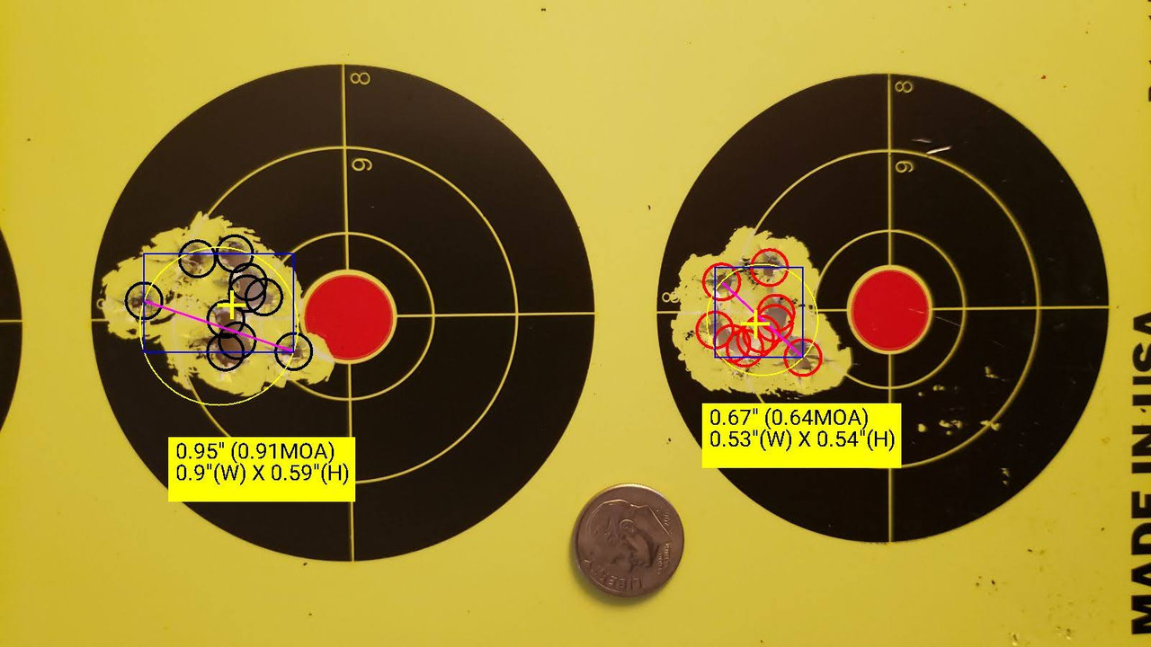 22LR @ 100 Yards. CZ 457 MTR w/ Lapua Center-X. Sadly too late for the ...