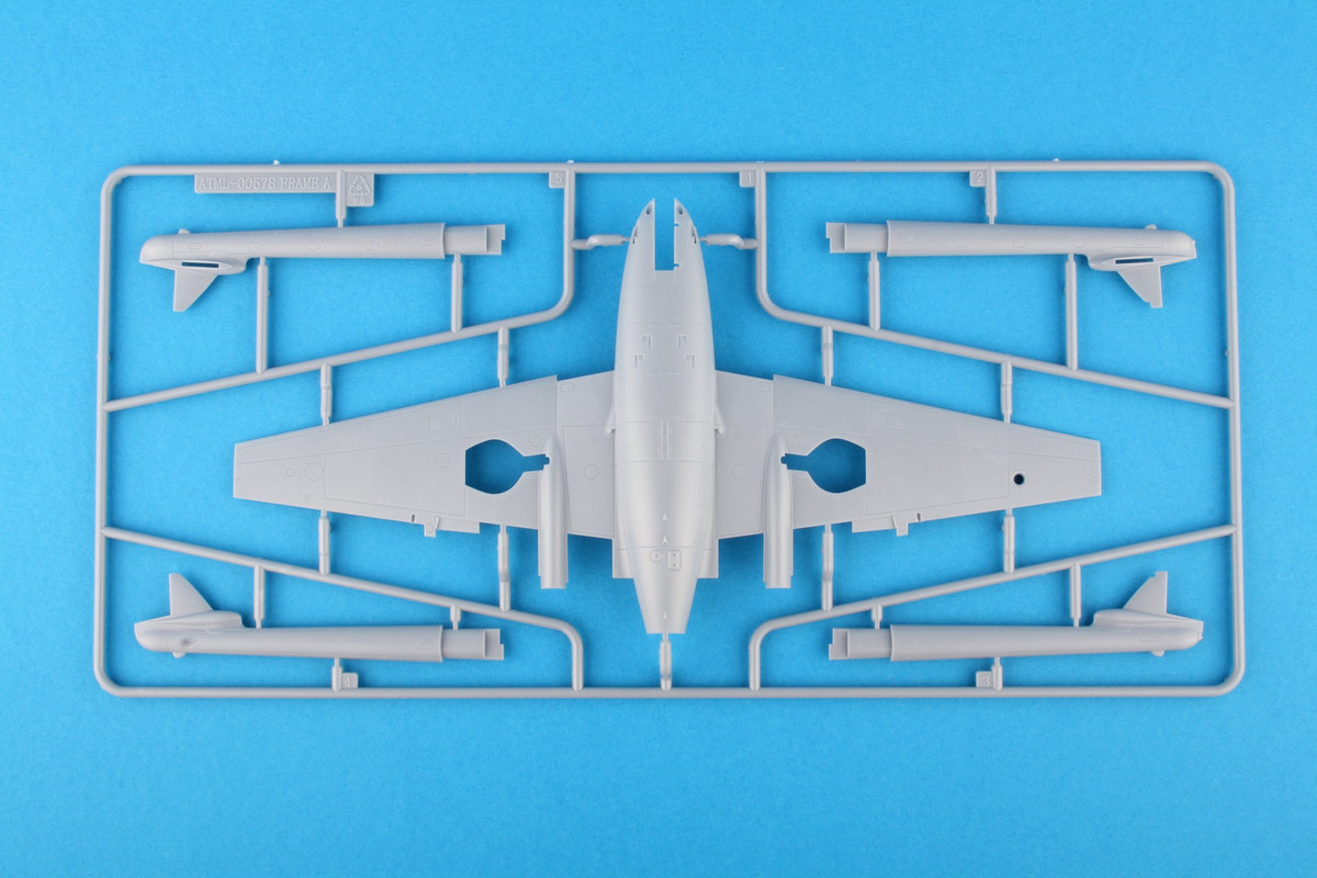 1/48th Airfix Vampire,..... building it as an FB.9 of 8 Sqn in the ...