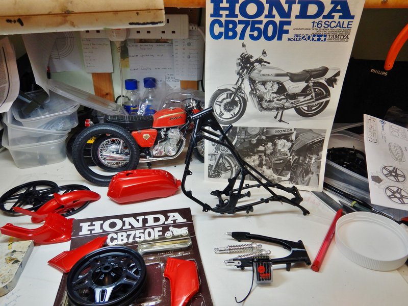 Tamiya 1/6 CB750 F (someone's got his mojo back) - The Unofficial ...