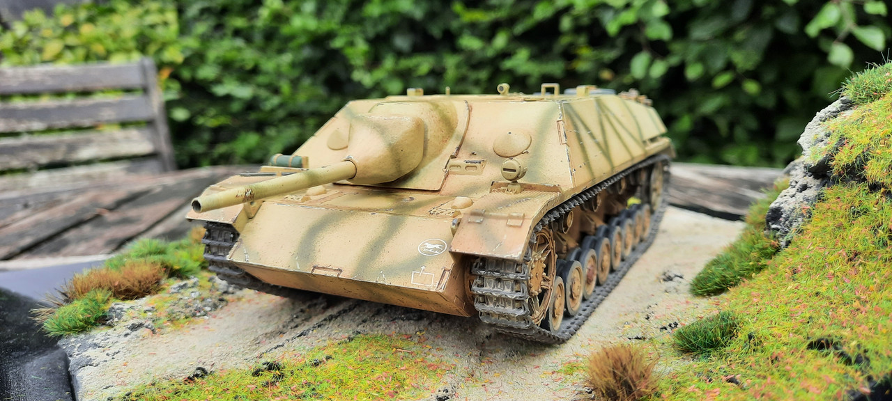 Jagdpanzer IV L48, Cyberhobby 1/35 OOB - Ready for Inspection - Armour ...