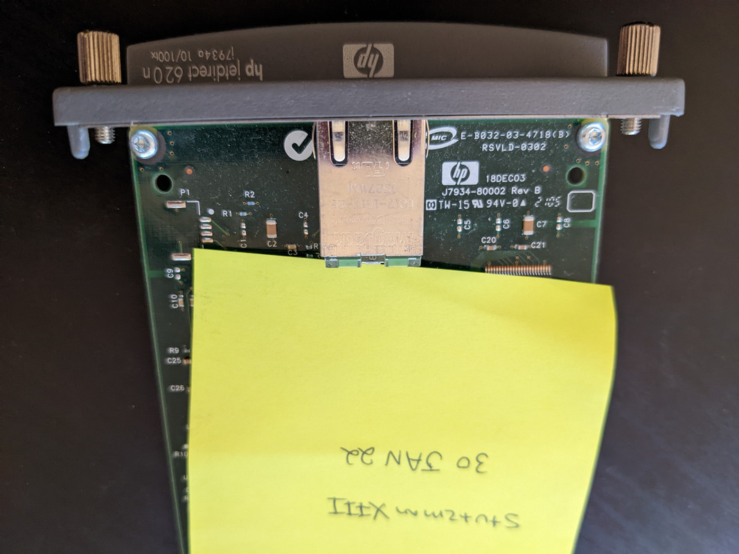 HP Jet Direct — Postimages