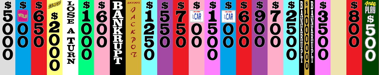 Wheel Of Fortune Jackpot Wedge