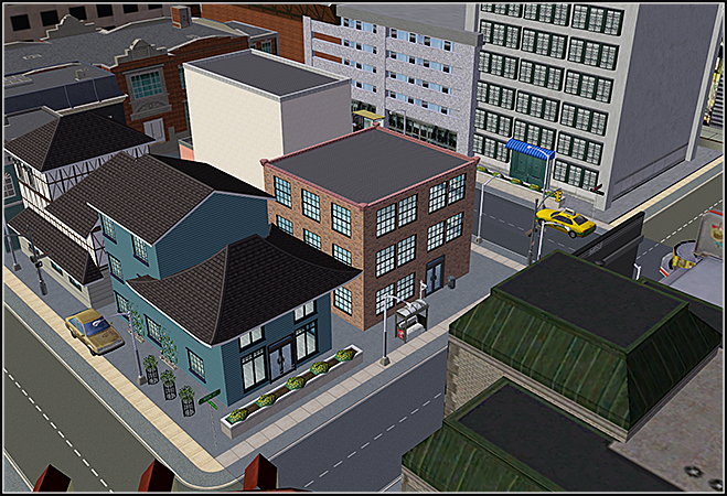 Mod The Sims - Urban Jungle - getting a real urban feel in TS2?