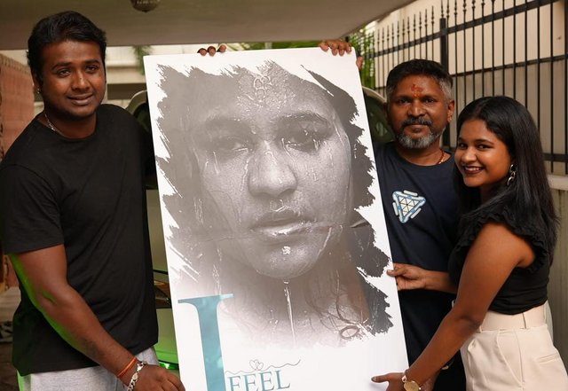 Inspired by Jitender"I Feel You" Hollywood albumOscar winners unveil posterPrem Rakshit as Rahul ...