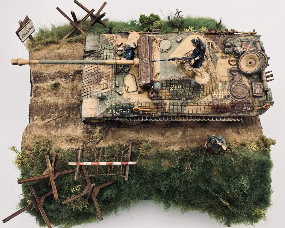 “The fire brigade” - tamiya panther Aufs A. 1/35 - Ready for Inspection ...