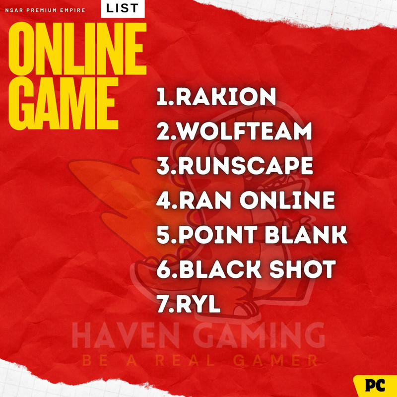 HAVEN PC LIST GAME — Postimages