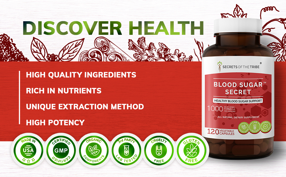 Blood Sugar Secret Capsules. Healthy Blood Sugar Support – Secrets Of ...