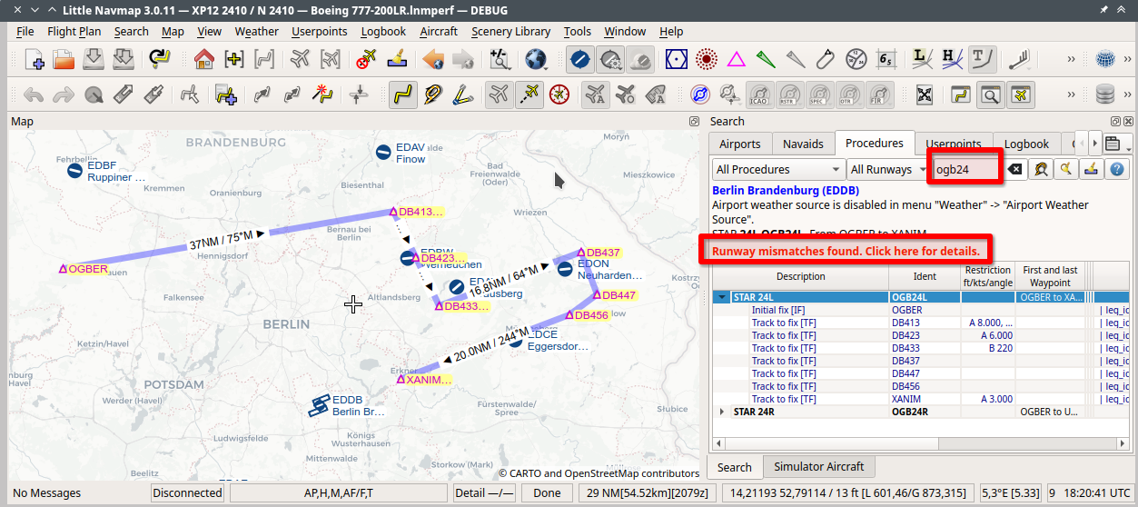 arrival EDDB - Little Navmap | Little Navconnect | Little Logbook Support Forum - The AVSIM ...