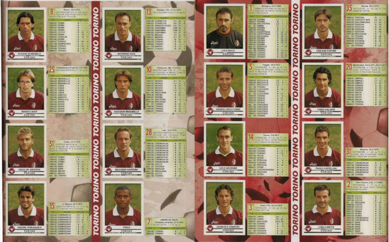 Album Calciatori 2001 02 Panini 32 — Postimages