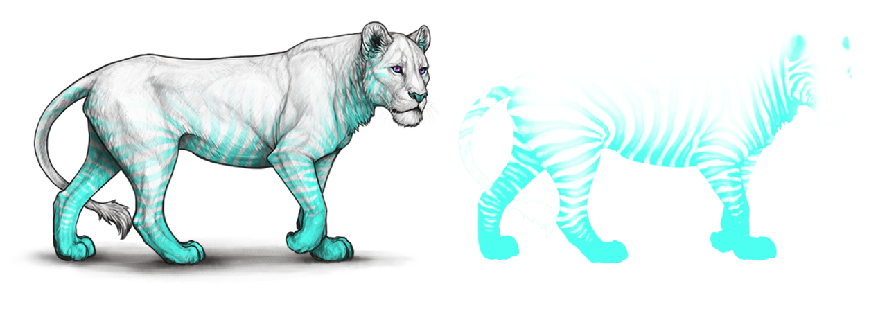 Cool green and cyan BO markings :|: Lioden