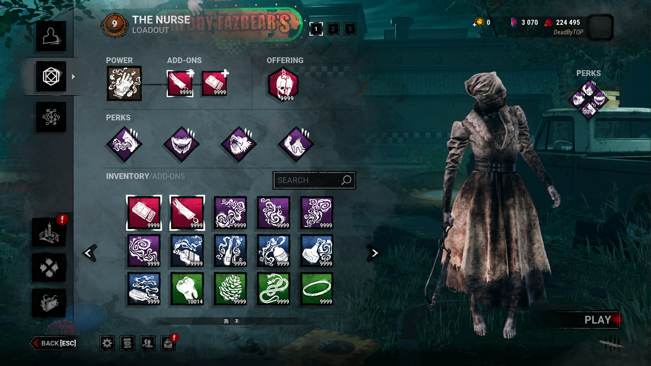 【STEAM】DBD + ALL ITEMS X10000 + ALL PERKS + PRESTIGE 9 + ALL LEGACY AND ...
