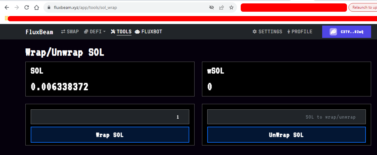 Sent wrapped sol in Photon wallet : r/solana