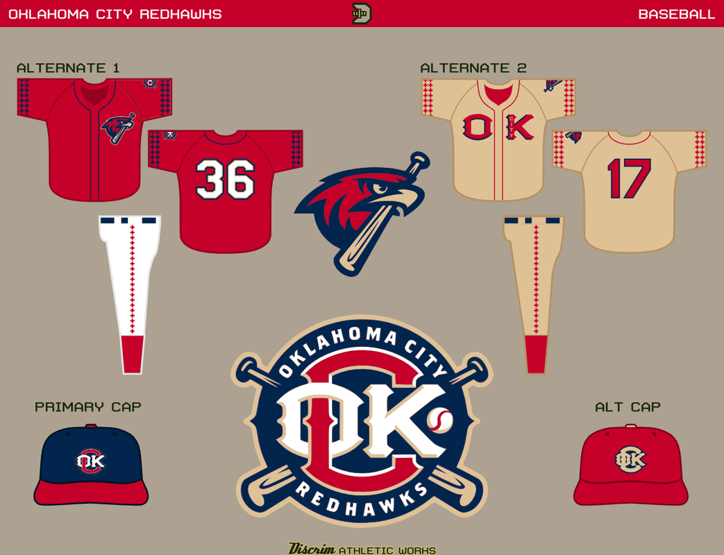OKC Redhawks concept - Concepts - Chris Creamer's Sports Logos ...