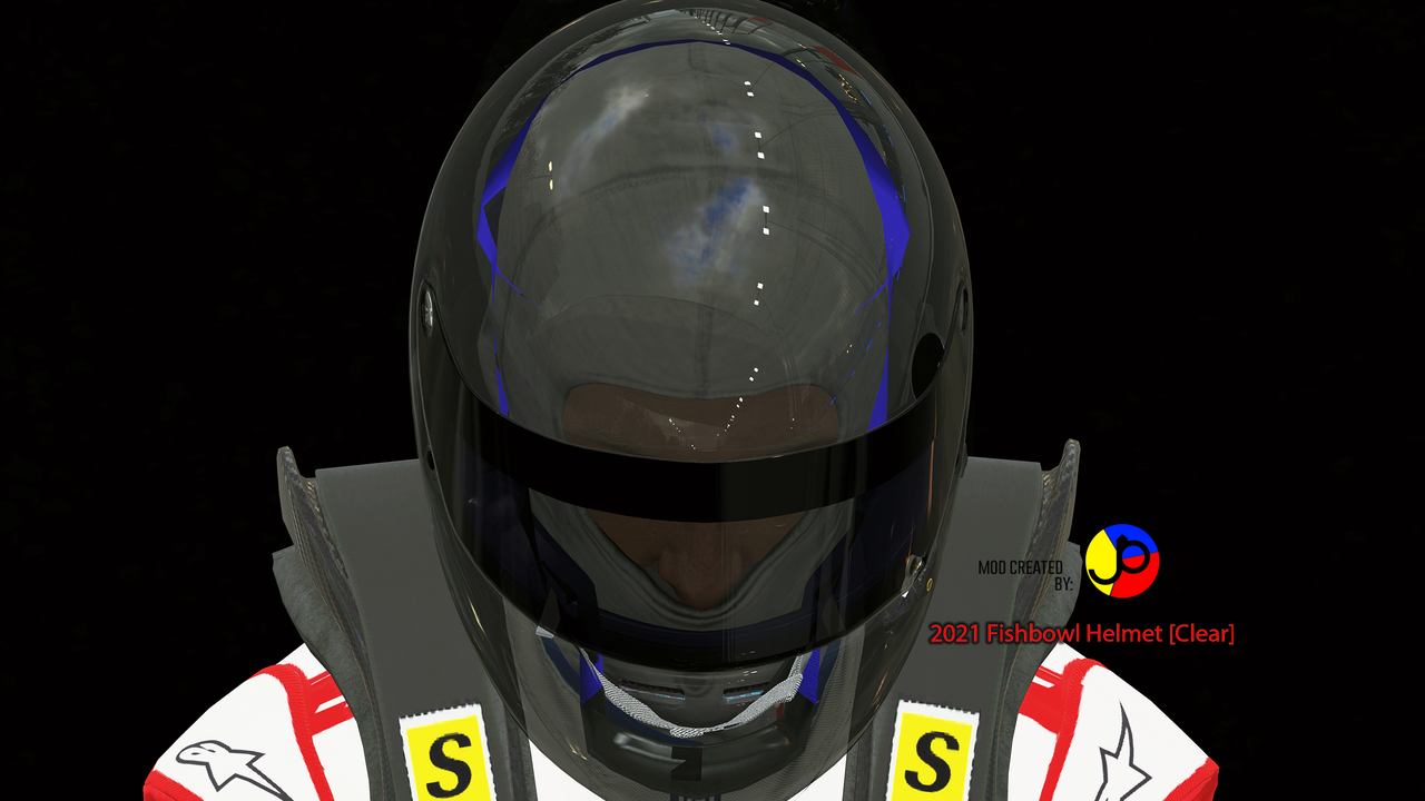 [F1_2021 Helmet] Clear Helmet -fishbowl- – When Boredom Strike… Play Games