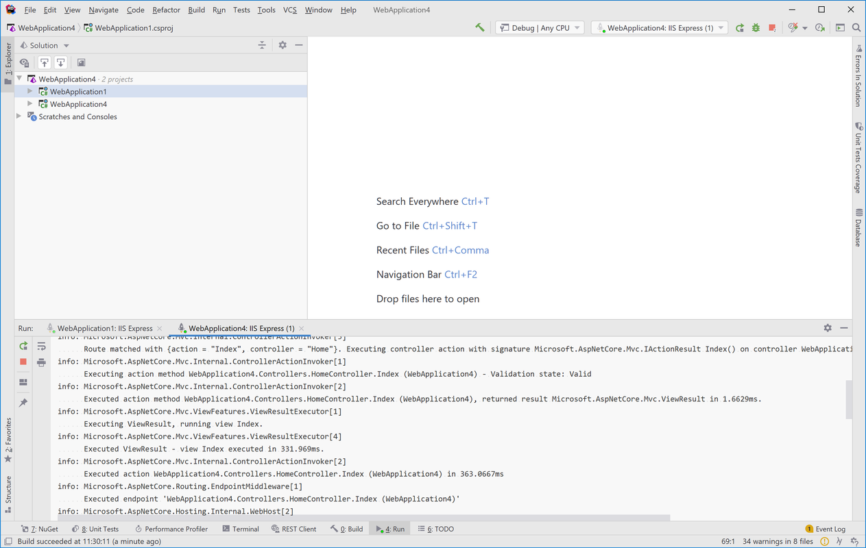 Logging How To Display Logs When Running A Dotnet Core App In Rider Stack Overflow