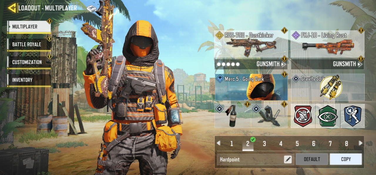 Merc 5 Going Dark - Spent 7000 CP : r/CallOfDutyMobile