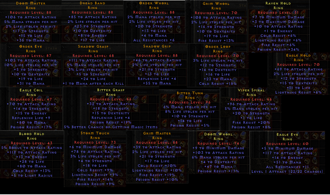 ~~ Fcr & Ar Rings Ft ~~ - Topic - d2jsp